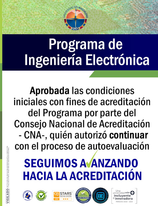 El Consejo Nacional de Acreditación-CNA- aprobó las condiciones iniciales del programa ...